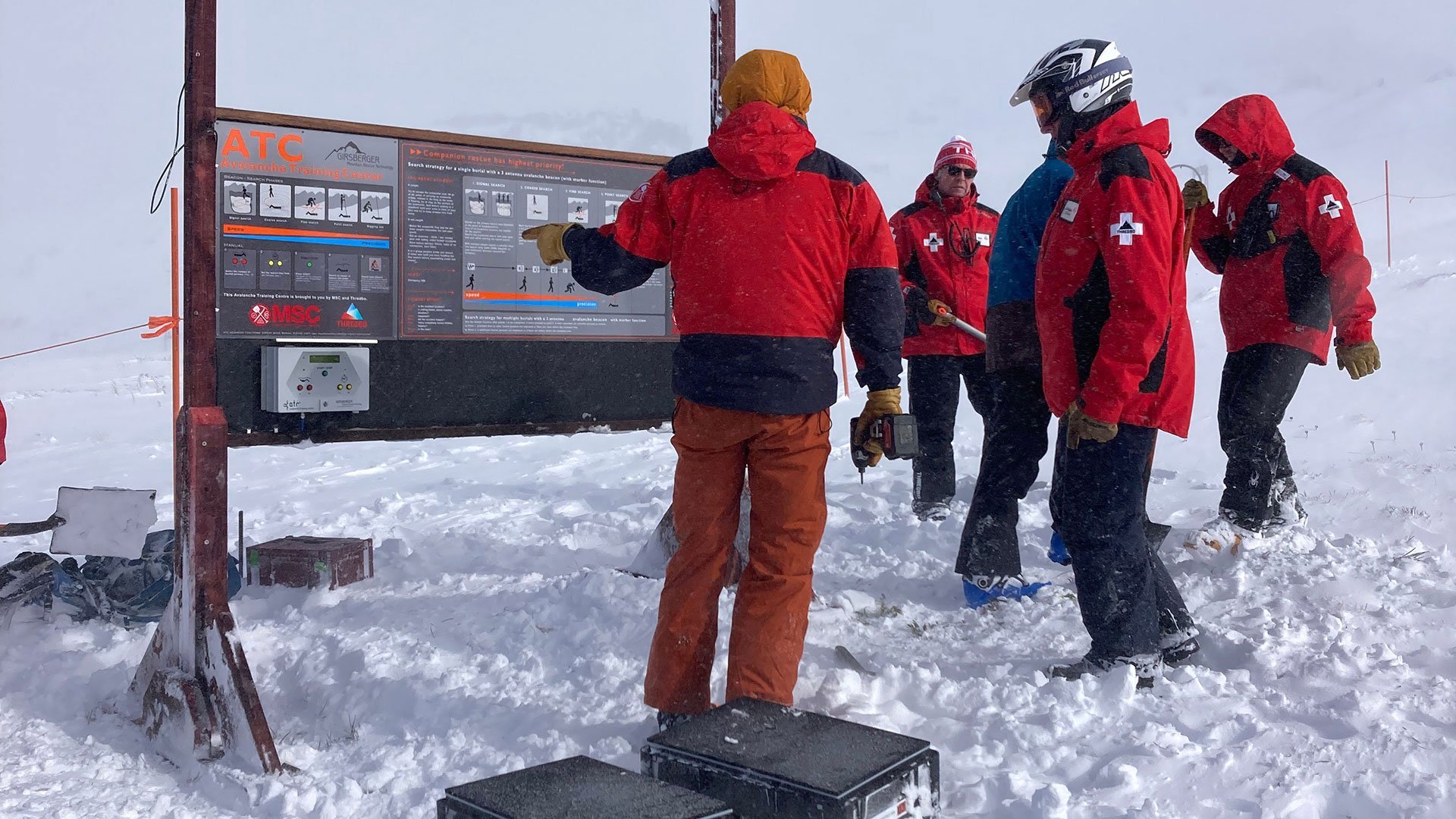 Avalanche Beacon Training Area opens at top of Kosciuszko Chairlift ...